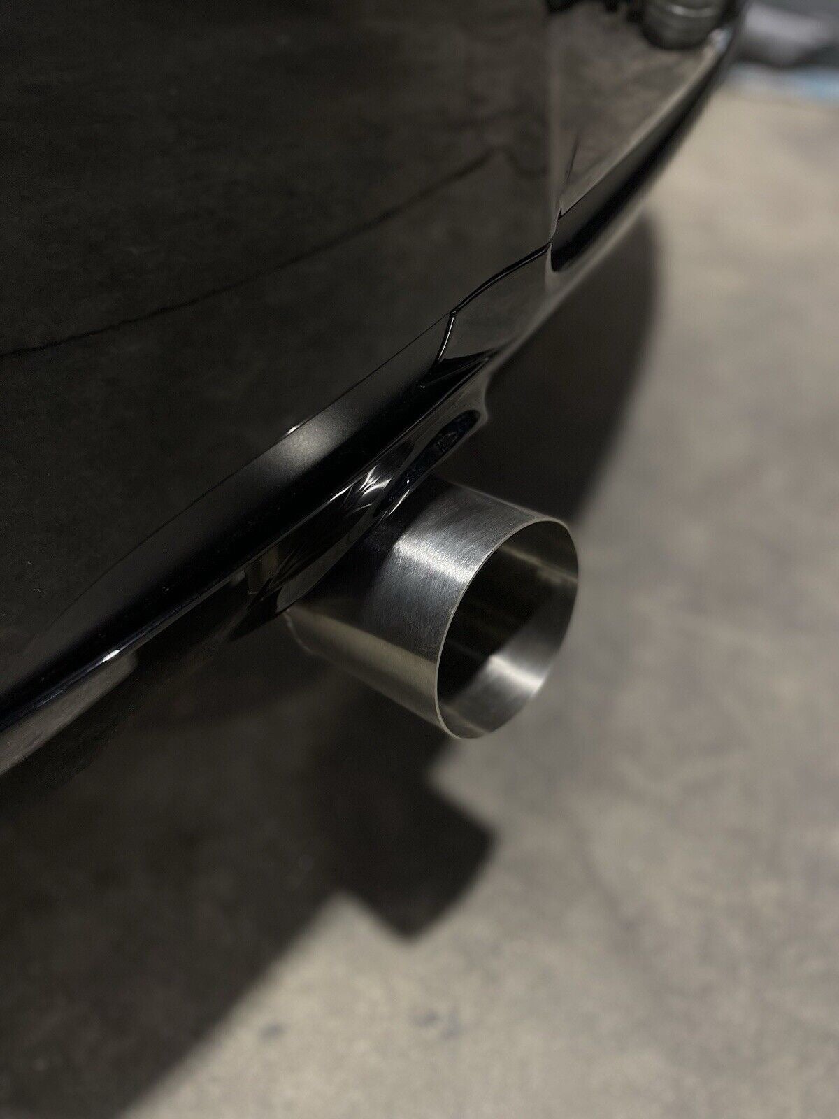 E92 E90 BMW N54 N55 3.5 Single Exit Cat Back Exhaust System 4in Tip ...
