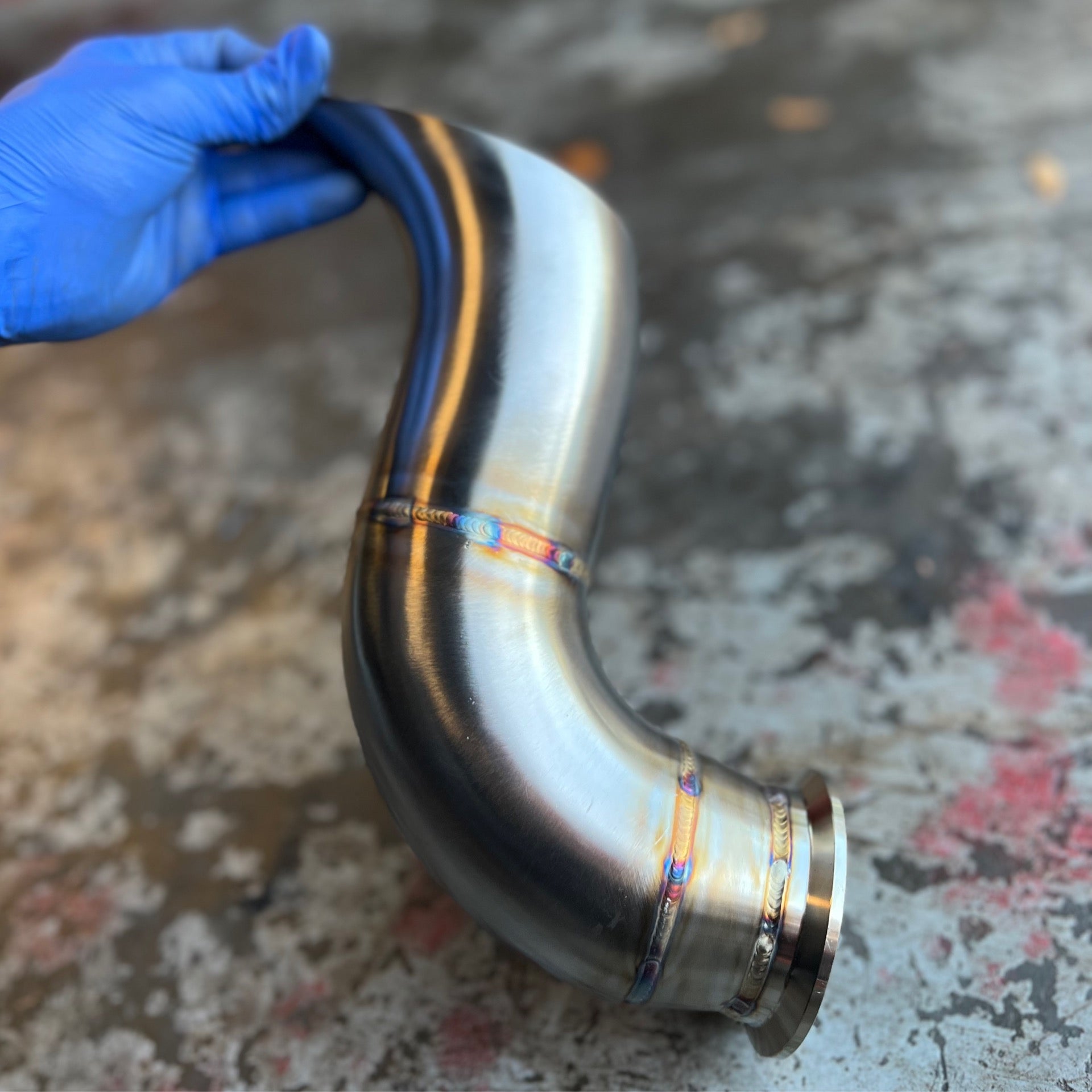 E46 / E36 Single Turbo Hood Dump | Simplicity Fabrication LLC